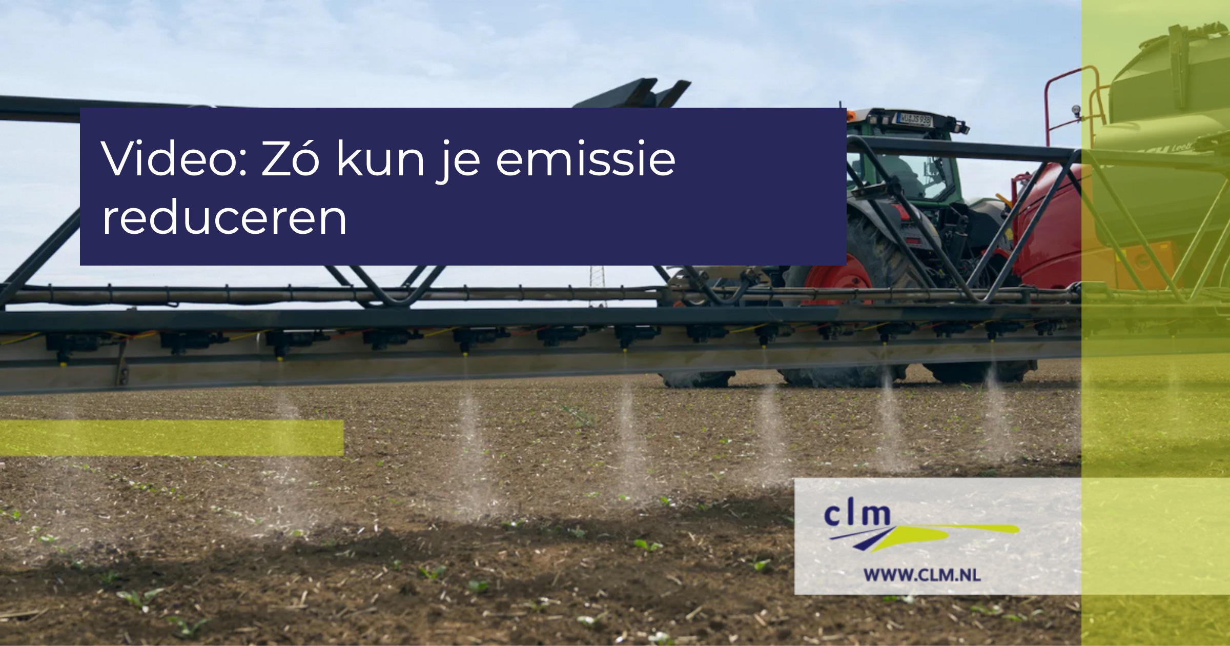 Video: Zó kun je emissie reduceren | CLM Onderzoek en Advies